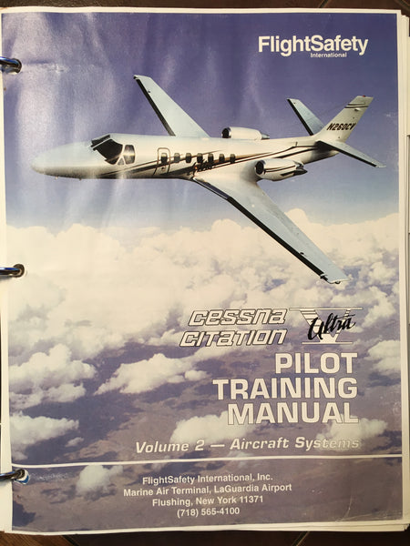 Cessna Citation V Ultra Pilot Training Manual. Vol. 2 Aircraft Systems – G's Plane Stuff