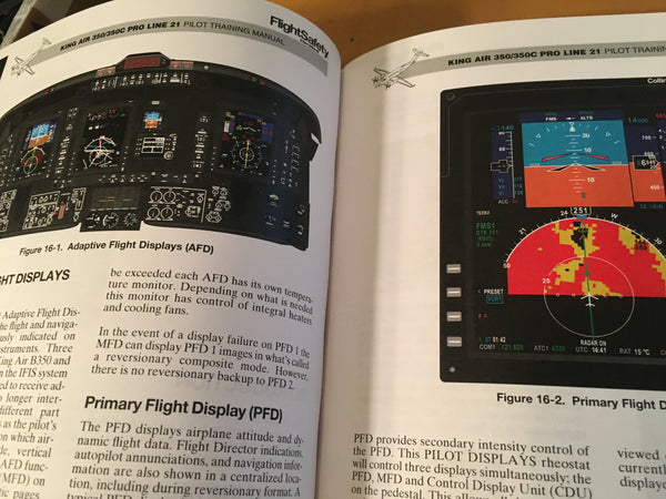 Beech 350/350C Model B300 B300C with Collins Pro Line 21 Pilot Trainin ...