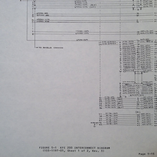 KFC 200 in Cessna 421C STC Maintenance manual. – G's Plane Stuff