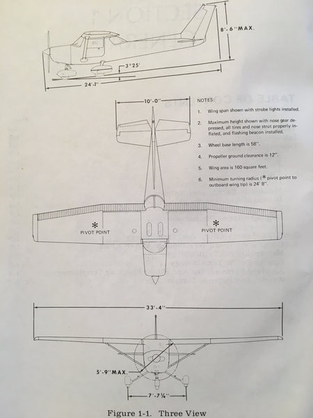 1978 Cessna Aircraft 152 Pilot's Operating Handbook. POH. – G's Plane Stuff
