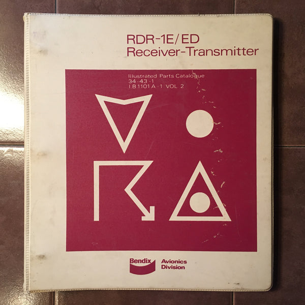 Bendix RDR-1E/ED Illustrated Parts Manual. – G's Plane Stuff