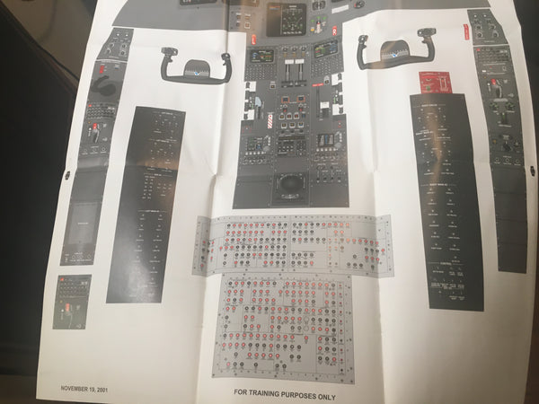 Gulfstream GV with SPZ-8500 Instrument Panel Posters, 2 posters. – G's ...