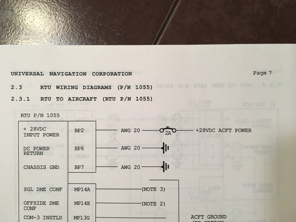 Universal Radio Tuning Units Install Manual. – G's Plane Stuff