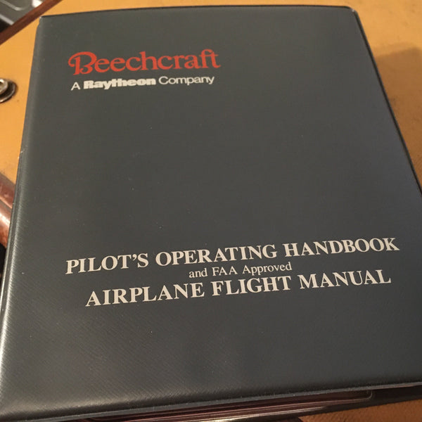 Beechcraft Duchess 76 Pilot's Operating Handbook. – G's Plane Stuff