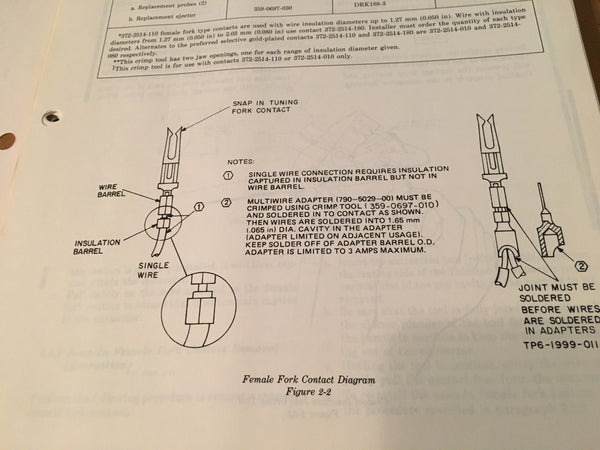 Collins UMT & Thinline Connectors Install Manual. – G's Plane Stuff