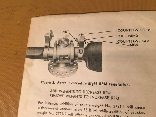 Aeromatic F-200 Variable Pitch Propeller Field Service Instructions ...