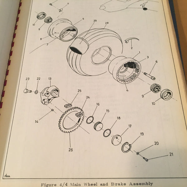 SIAI Marchetti Waco S205-22/R Parts Manual. – G's Plane Stuff