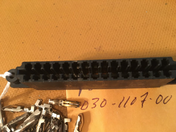 King Bendix 30 pin Dual Edge Install Connector, Black, New with 30 ins ...