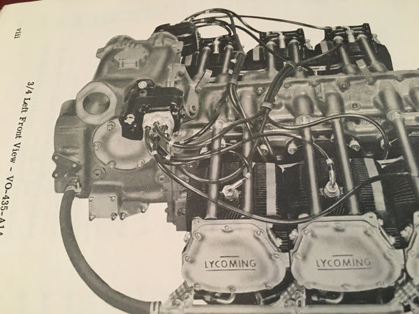 Lycoming VO-435 & TVO-435 Helicopter Engine Operator's Manual. – G's ...