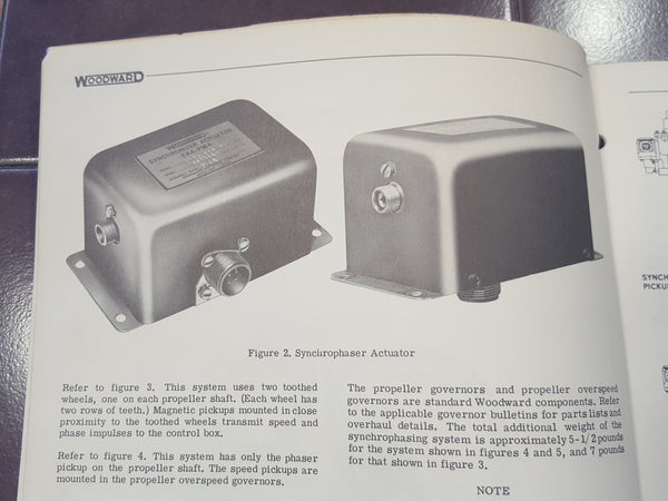 Woodward Electronic Propeller Synchrophaser service manual. – G's Plane ...