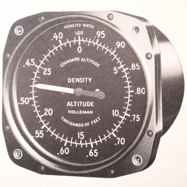 Kollsman Density Altimeter Type 983-( )-01 Overhaul Instructions. Circ ...