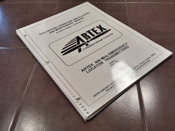Artex C406-2 & C406-2HM ELT Operation, Installation & Maintenance Manu ...