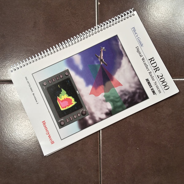 Bendix King RDR 2000 Digital Weather Radar Pilot's Guide . – G's Plane Stuff