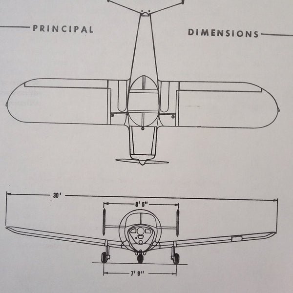 Vintage Mooney Alon A2-A Aircoupe Owner's Manual. – G's Plane Stuff