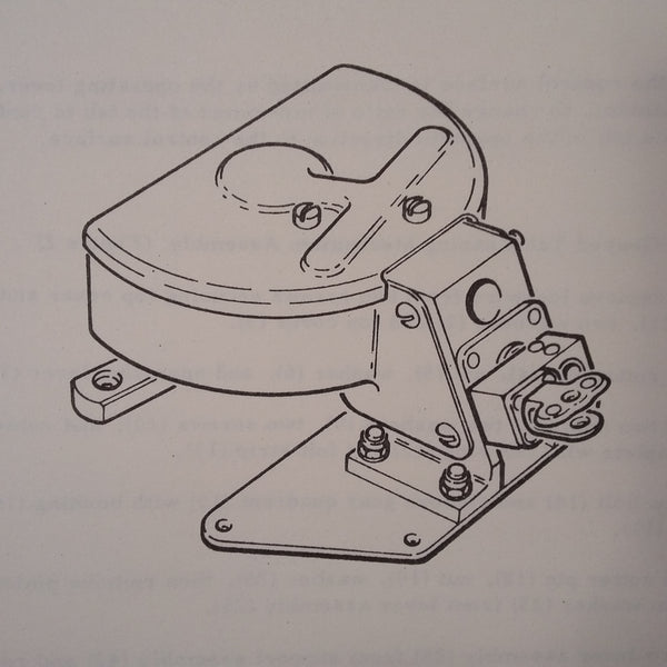 De Havilland Geared Tab Gearing Mechanism Assembly C6CF1174-1 and C6CF ...