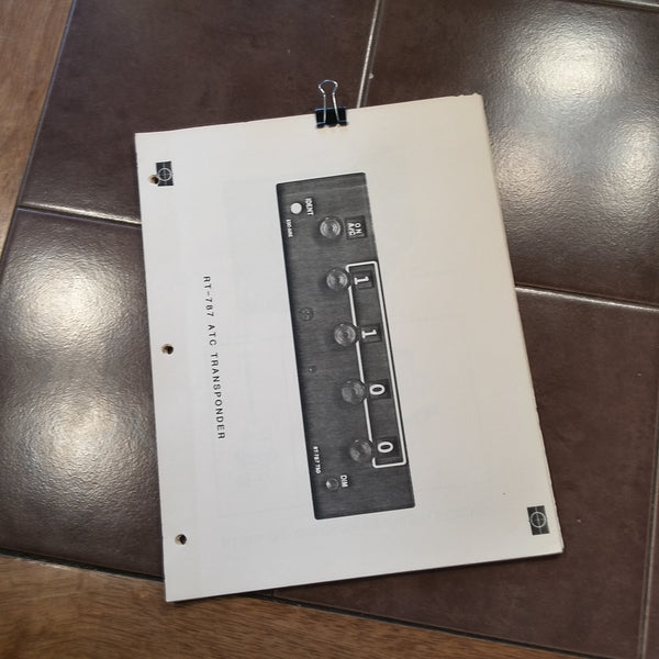 Edo RT-787 and RT 887 Transponders Install Manual. – G's Plane Stuff