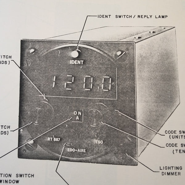 Edo RT-787 and RT 887 Transponders Install Manual. – G's Plane Stuff