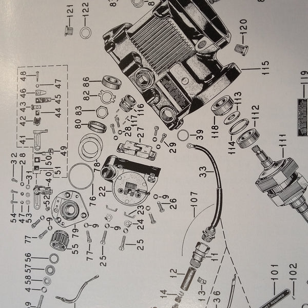 Bendix Scintilla Magnetos SF14LN-8 and SF14RN-8 as used on P&W R-2000 ...