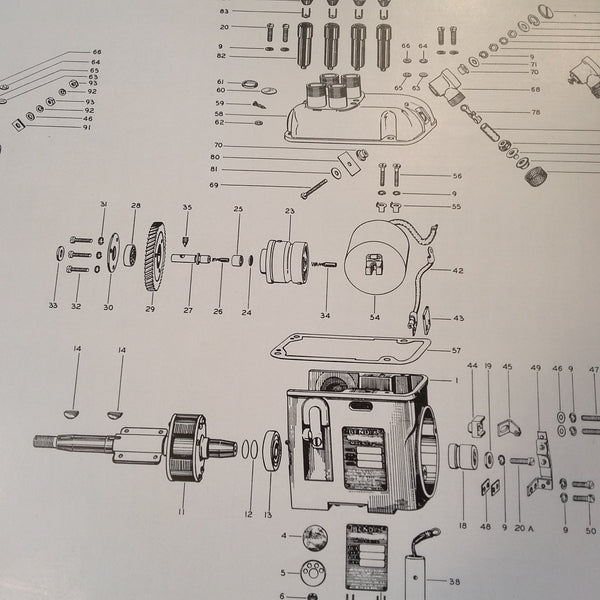 Bendix Scintilla SF4RN and SF4LN Magneto Parts Booklet. – G's Plane Stuff