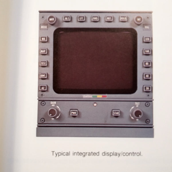 Collins WXR-700X Radar Pilot's Guide. – G's Plane Stuff