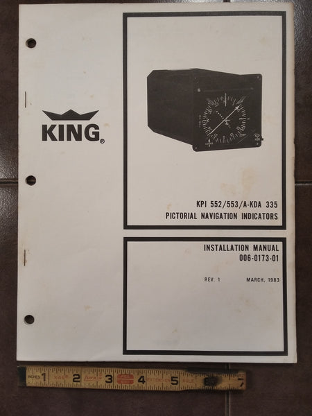 King KPI 552, KPI-553 PNI & A-KDA 335 Install Manual. – G's Plane Stuff