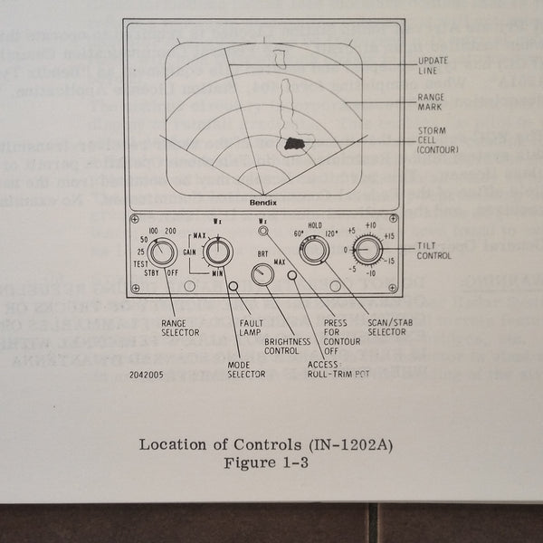 Bendix RDR-1200 Radar System install manual. – G's Plane Stuff