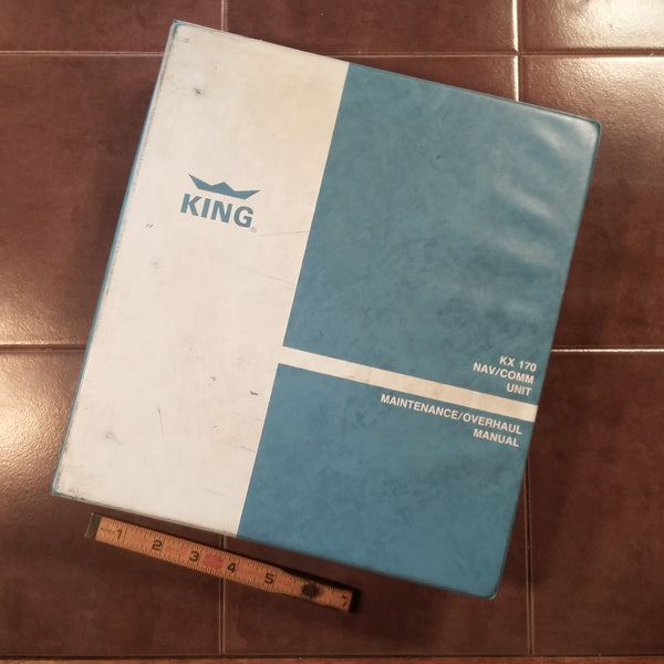 King KX 170 Maintenance & Parts Manual. – G's Plane Stuff