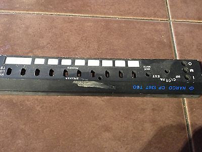 Narco Small Parts: CP-136T Audio Panel Faceplate. – G's Plane Stuff