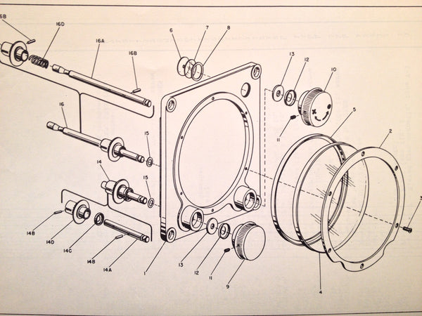 Sperry J-1 Slaved Gyro Compass System & C-2 Gyrosyn Compass Parts Manu ...