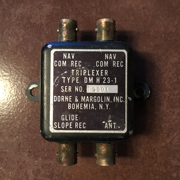 Dorne & Margolin DM-H23-1 Antenna Triplexer Splitter. – G's Plane Stuff