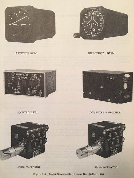 ARC NavoMatic 400 Autopilot AF-520B Service & Parts manual. – G's Plane ...