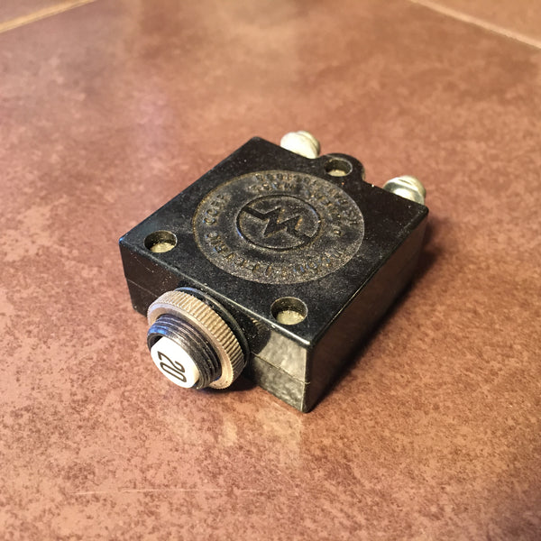 AMF Wood 20 Amp Circuit Breaker 435-220-101. – G's Plane Stuff