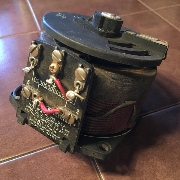 GE 9T92Y5 Variac. – G's Plane Stuff