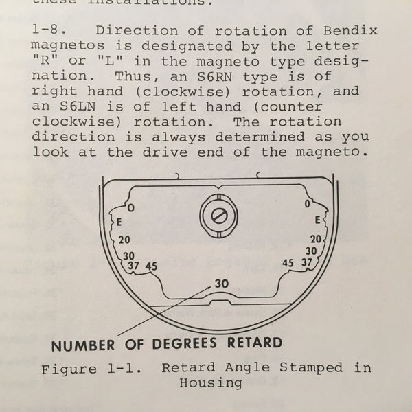 Bendix S-200 Magnetos Overhaul Instructions Manual. – G's Plane Stuff