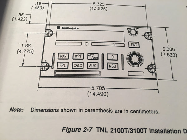Trimble TNL 2100T & TNL-3100T install & checkout manual – G's Plane Stuff