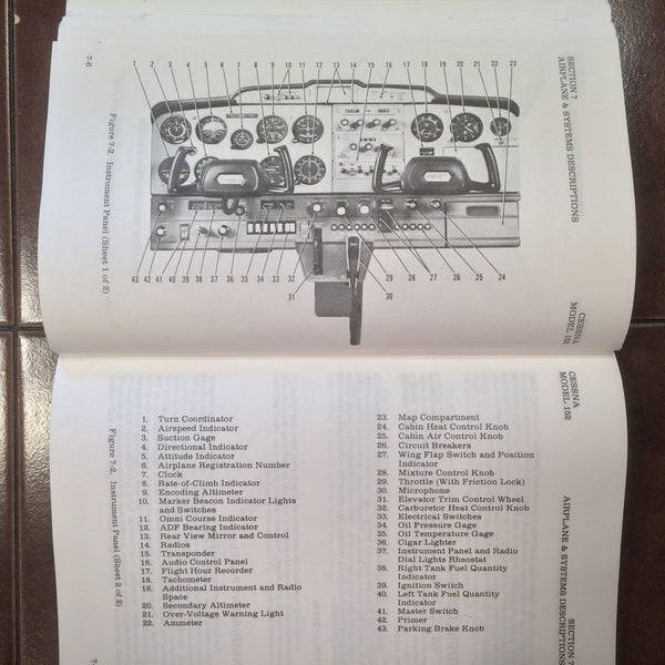1978 Cessna 152 Pilot's Operating Handbook. POH. – G's Plane Stuff