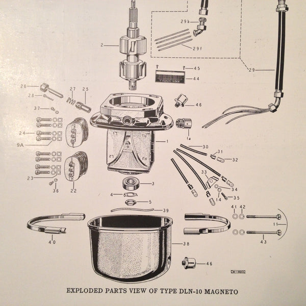 Bendix Scintilla Low Tension - High Altitude Ignition System as used o ...