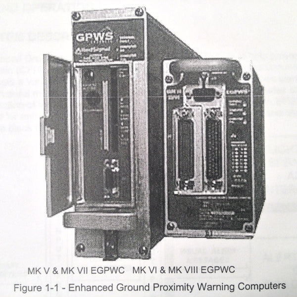 Honeywell EGPWS Mk-V, Mk-VI, Mk-VII & Mk-VIII Line Maintenance Manual ...