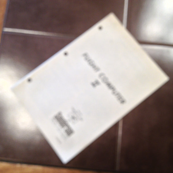 Sanderson Flight Computer II Computer Handbook Manual. – G's Plane Stuff