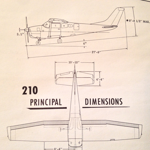 1961 Cessna 210 Owner's Manual. – G's Plane Stuff