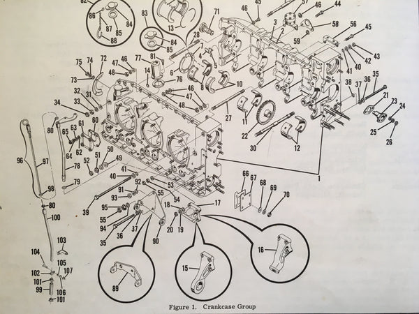 Continental O-470 & IO-470 Series Parts Manual. – G's Plane Stuff