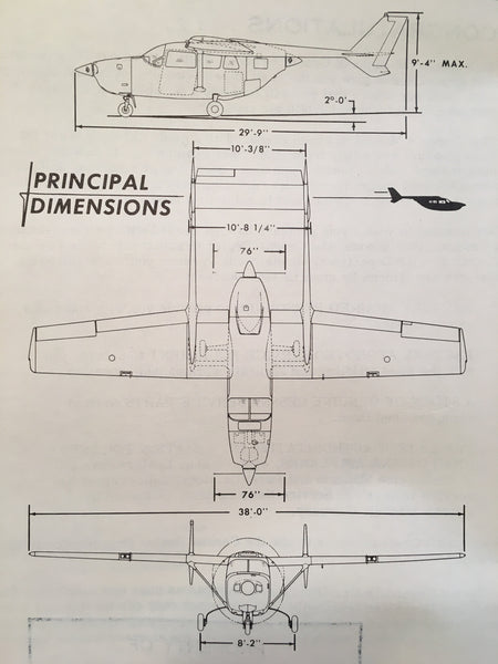 1968 Cessna 337C Super Skymaster Owner's Manual. – G's Plane Stuff