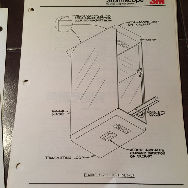 Ryan 3M Stormscope Tester WX-PT Operation Manual . – G's Plane Stuff