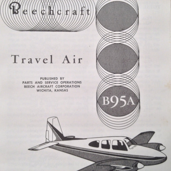 Beechcraft B95A Travel Air Owner's Manual. – G's Plane Stuff