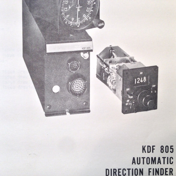 King KDF 805 ADF Install Manual. – G's Plane Stuff