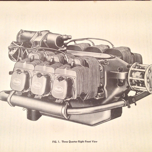 Original Franklin 6A4-150-B3, 6A4-150-B31 & 6A4-165-B3 Aircraft Engine ...