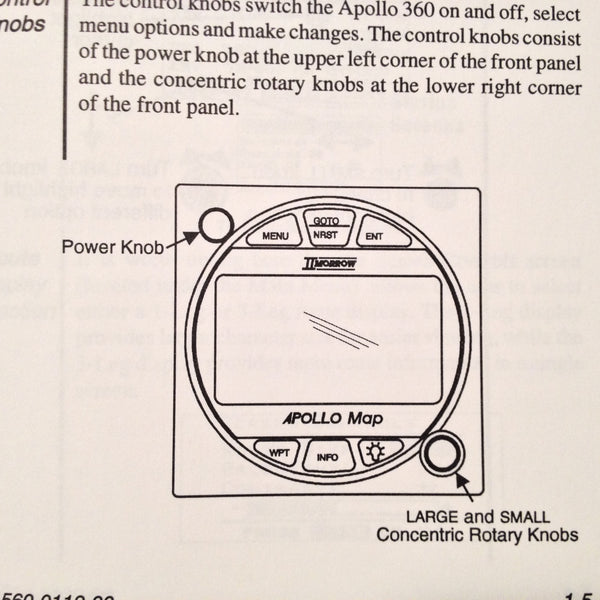 Apollo 360 Map Display User's Guide. Circa 1996. – G's Plane Stuff