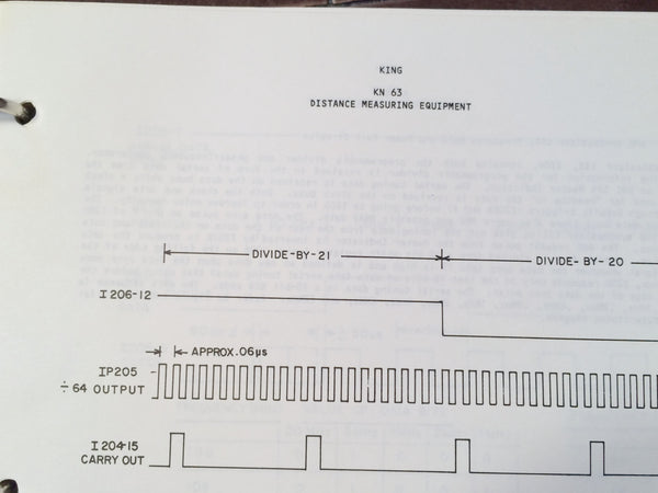 King KN 63 DME Service manual. – G's Plane Stuff