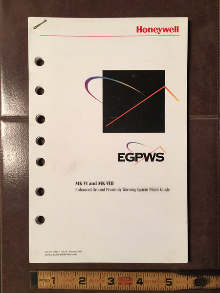 Honeywell MK-VI & MK-VIII EGPWS Pilot's Guide Manual. – G's Plane Stuff
