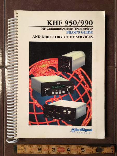 King Allied KHF 950 & KHF 990 Pilot's Guide. – G's Plane Stuff